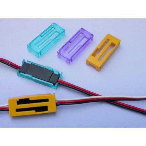 Prolux - Servo Lead Lock Purple (5pcs) - PLX-1203P - RCNZ