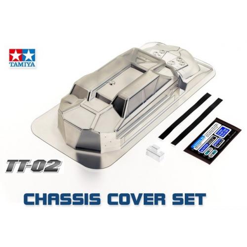 Tamiya - TT-02 Chassis Cover Set - 22023 - RCNZ