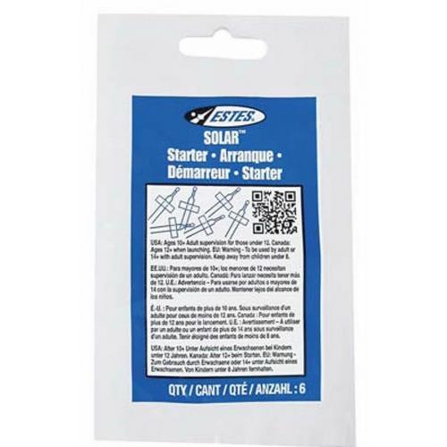 Estes - Solar Starter Pack (6pcs) - ES2302 - RCNZ