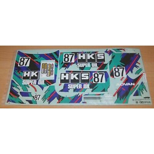 Tamiya - 1/10 Skyline GT-R HKS Sticker Set (58140) - RCNZ