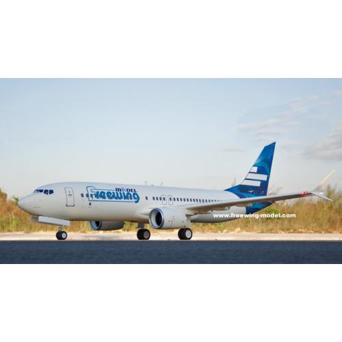 Freewing Model - Boeing 737 MAX (AL37) 70mm Twin Ducted Fan (EDF) PNP ...