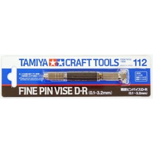 Tamiya - Fine Pin Vise D-R 0.1-3.2mm - 74112 - RCNZ