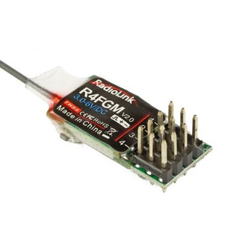 RadioLink - R4FGM 4-Channel 2.4G FHSS Receiver - R4FGM - RCNZ