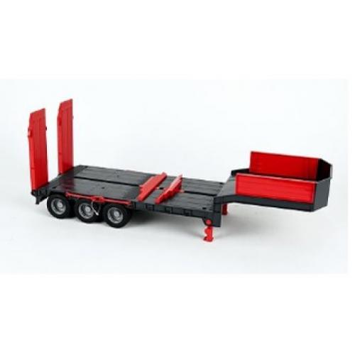 Bruder - 1/16 3-Axle Transporter Trailer Black/Red - BR42824 - RCNZ