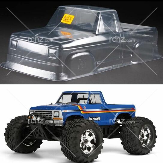 HPI - 1/10 Ford F-150 '79 Clear Lexan Body Set - RCNZ