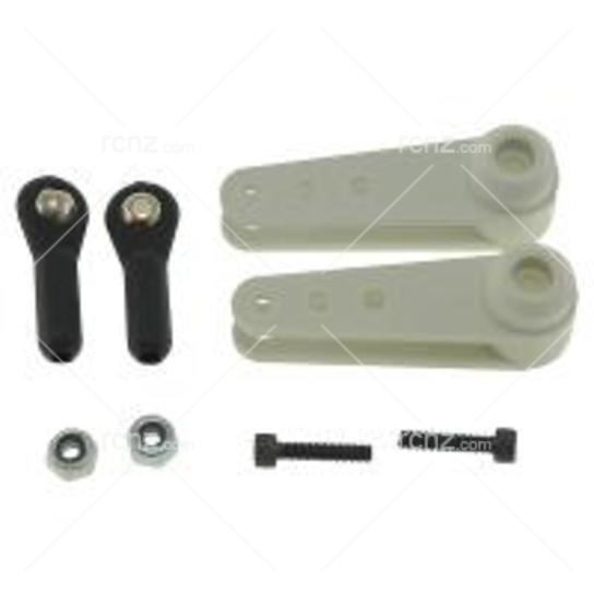 Dubro - Long Dual Servo Arms (LT/TH/C) (2pcs) - RCNZ