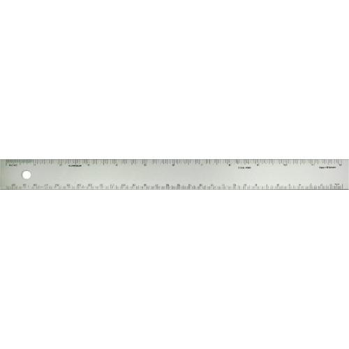Excel - 12" Deluxe Aluminium Ruler - EXC 55775 - RCNZ